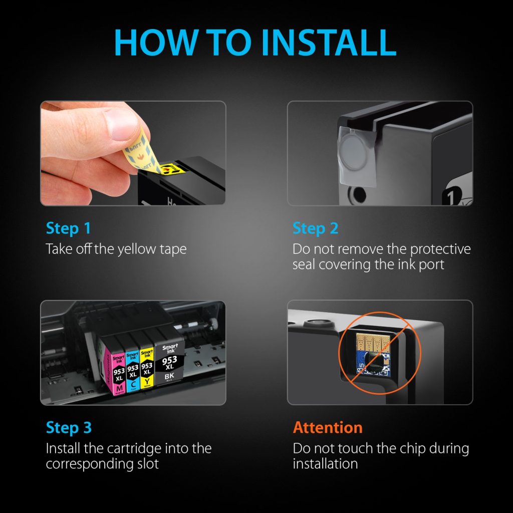 Buy Compatible HP 953XL Multipack HP 953 XL Ink Cartridge Replacement ...