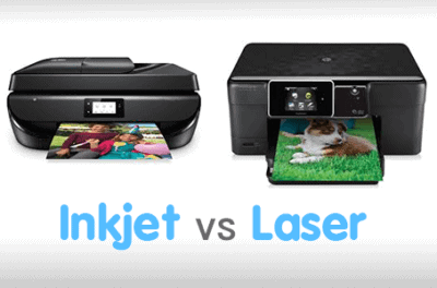 Laser or inkjet printers: their differences, pros and cons.