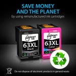 HP 63 XL Ink Cartridges Replacement - Buy Printer Cartridges in USA