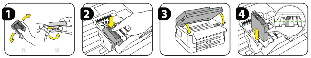Epson WorkForce WF-2850 ink cartridges - buy ink refills for Epson ...